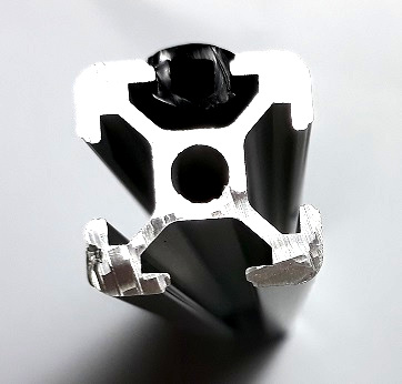 Slot Cover-Soft 2020 Series - Slot 6 Black (By Meter) [SSC-2020-S6-B ...